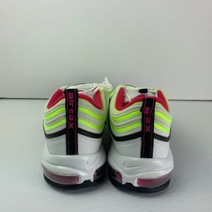 Nike | Shoes | Nike Air Max 97 Am97 White Rush Pink Black Volt | Poshmark